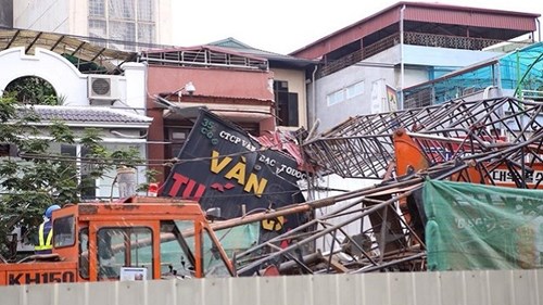 Đường sắt đô thị Nhổn - Ga Hà Nội bắt đầu lắp đặt đường ray