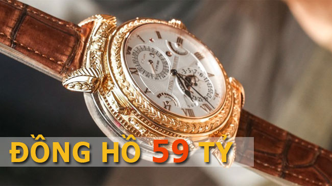 Có gì đặc biệt ở chiếc đồng hồ 59 tỷ?