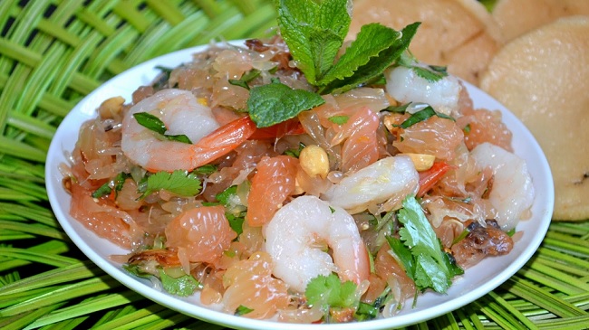 Gỏi bưởi Tân Triều - Mỗi lần ăn là một lần mê