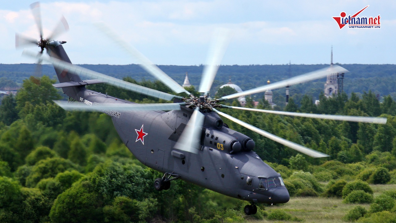 Khám phá Mi-26 siêu trực thăng nặng và mạnh nhất thế giới