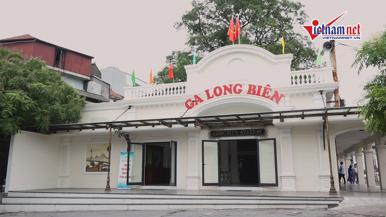 Diện mạo mới cảu ga Long Biên sau cải tạo